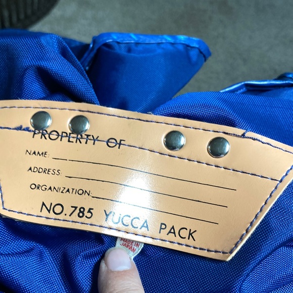 world famous yucca | Bags | Vintage World Famous Yucca Pack Japan ...
